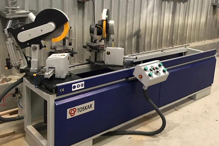 Installation of WM 300 Double Mitre Saw and Dowel Drilling Machine - Toskar Makina