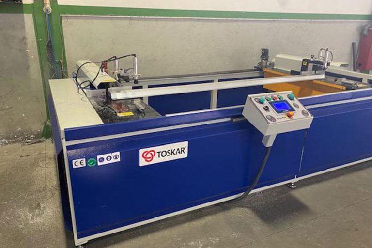 Installation of WM450 Twin Radial Saw - Toskar Makina